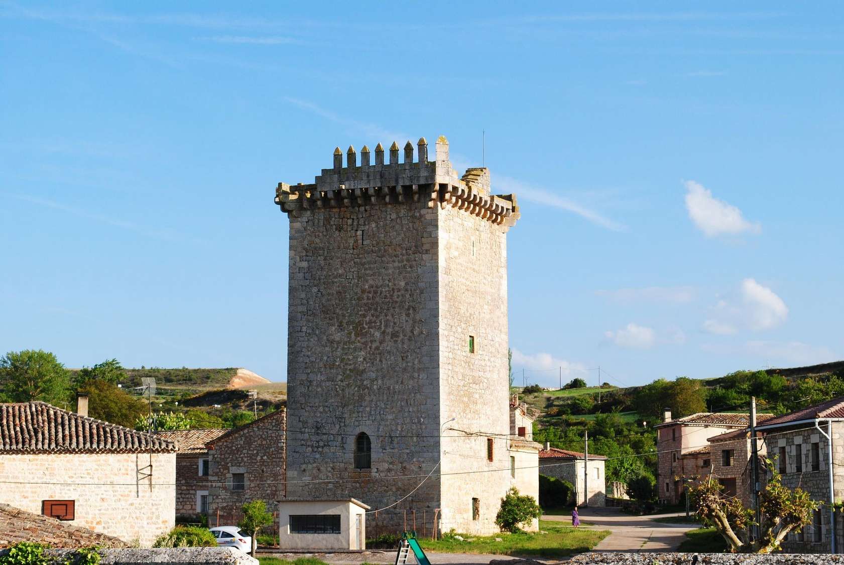 Fortified tower of Olmos de la Picaza | Portal de Turismo de Castilla y ...