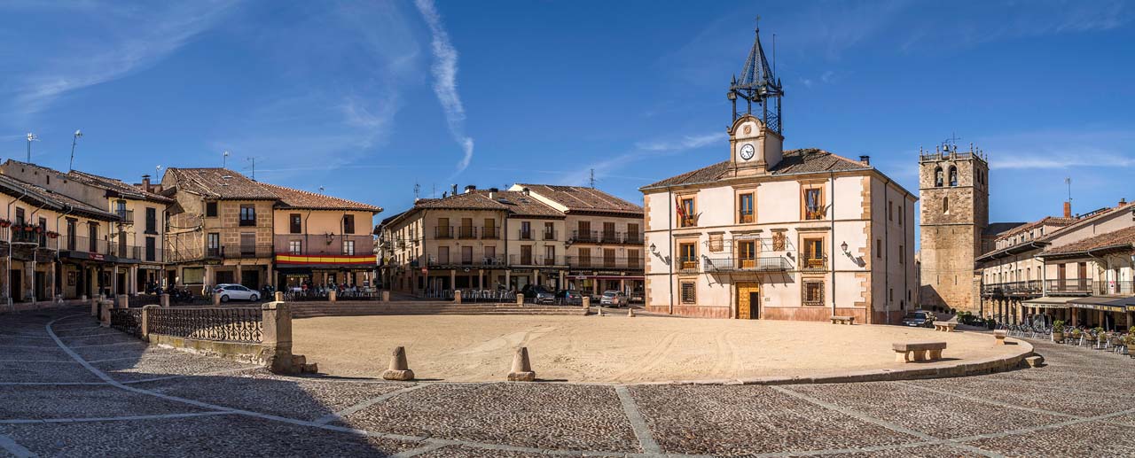 Los pueblos rojos y negros en la sierra de Ayllón de Segovia | Portal ...
