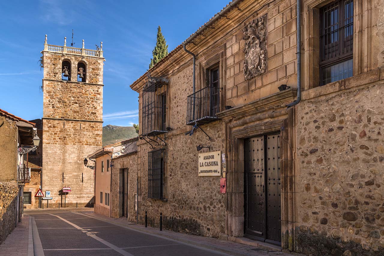Los pueblos rojos y negros en la sierra de Ayllón de Segovia | Portal ...