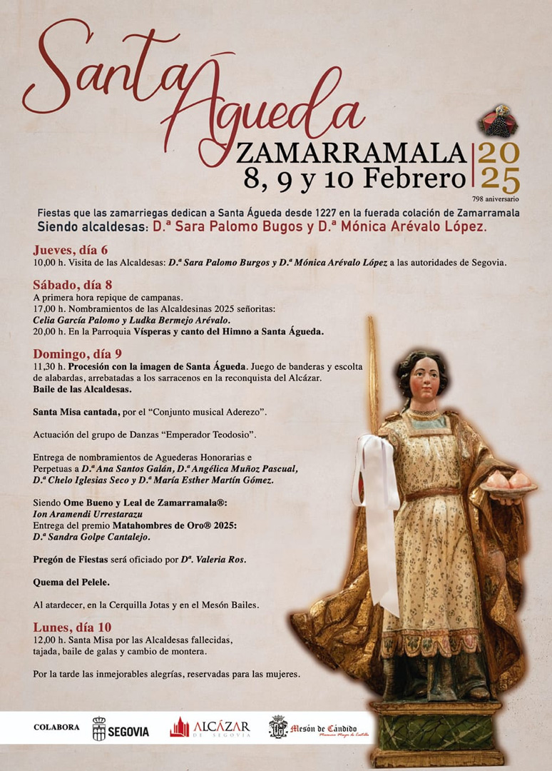 Fiesta de Santa Águeda | Portal de Turismo de Castilla y León